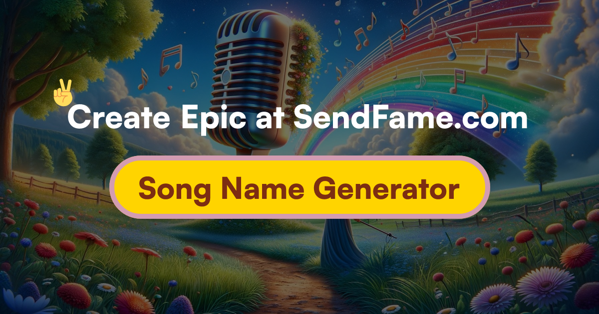 Ultimate Song Name Generator - Create Custom AI Song Names and Title Instantly