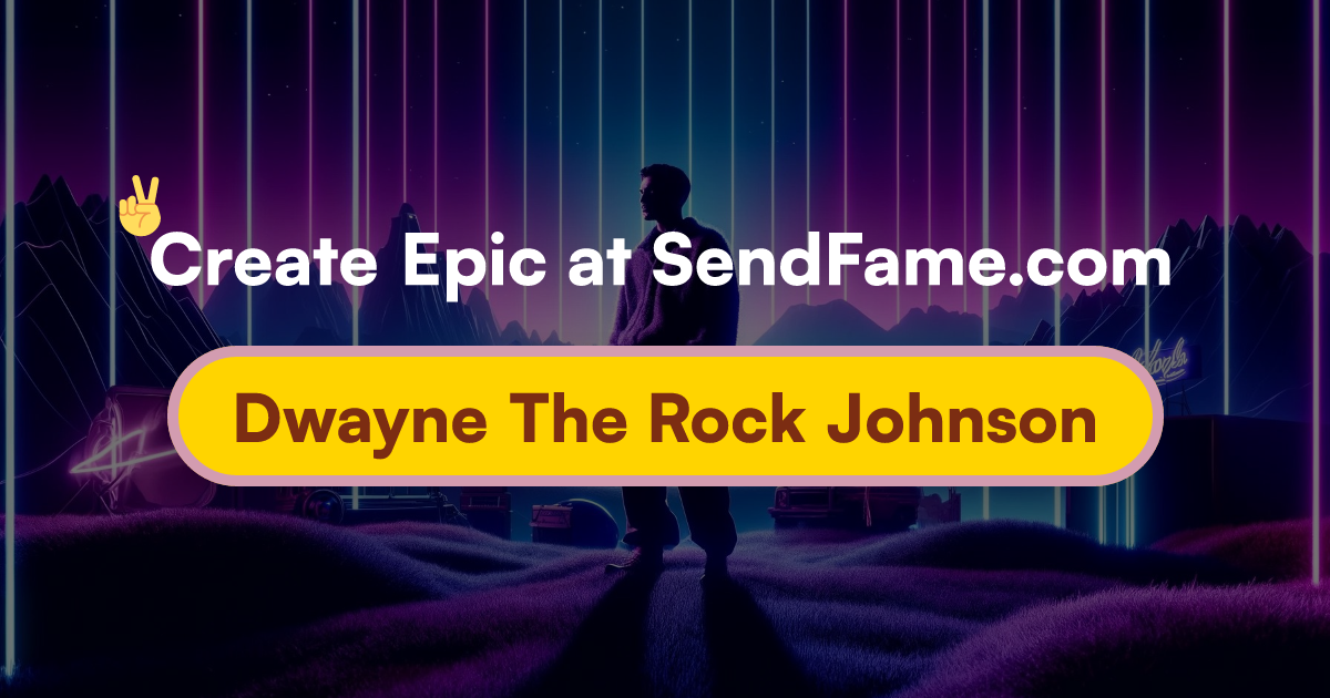 Dwayne The Rock Johnson AI Voice - Text to Speech with Video Generation