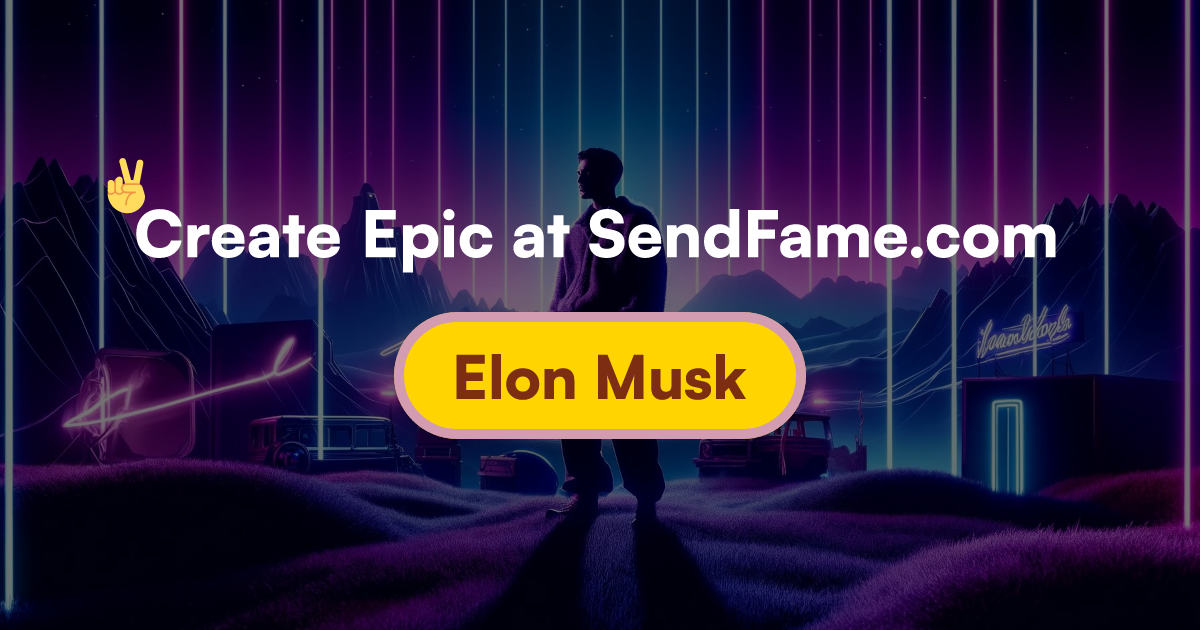Elon Musk AI Video Generator - SendFame