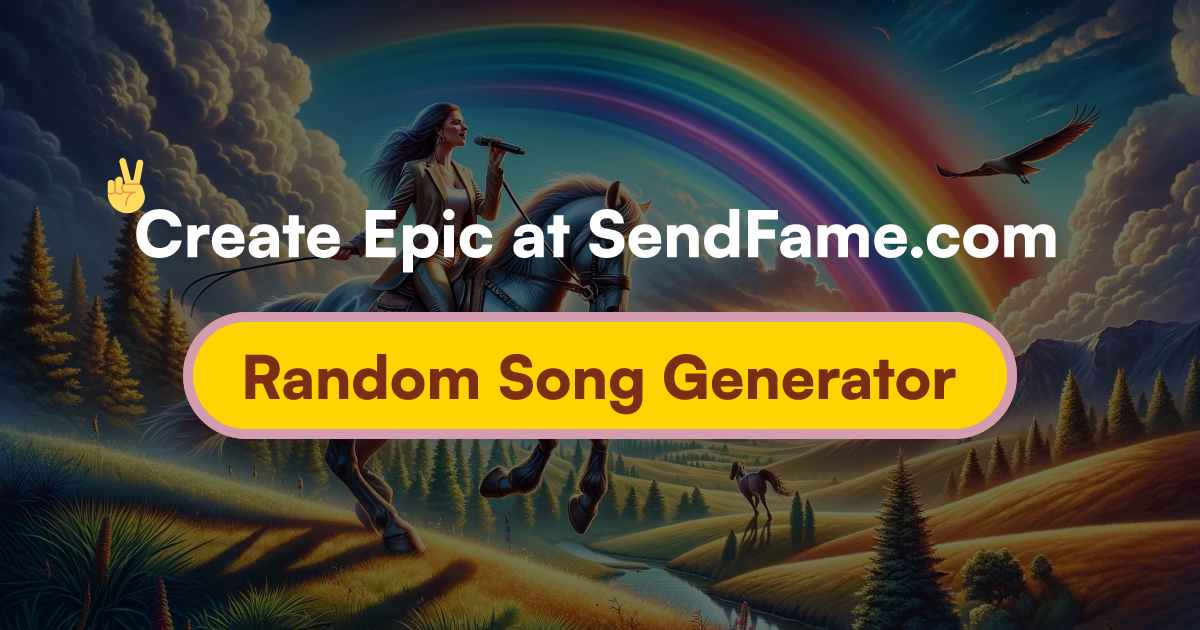 Random Song Generator - Create AI Random Song Lyrics, Music, and Voice ...