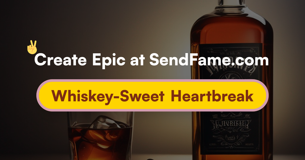 Whiskey-Sweet Heartbreak | AI Music Generator Studio by SendFame