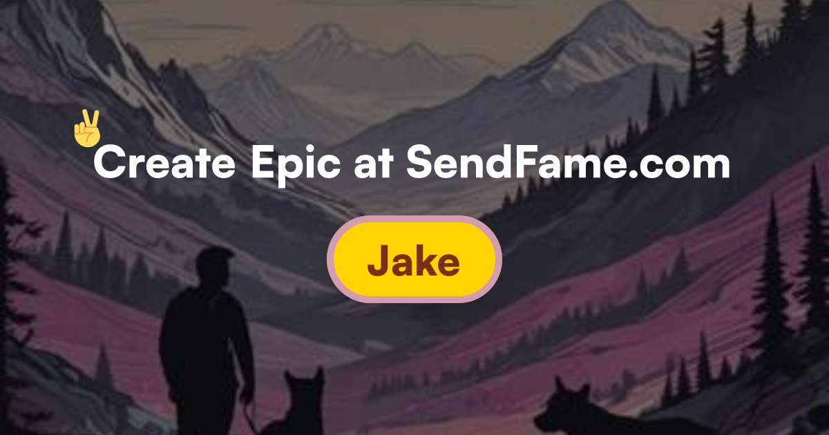 Jake | AI Music Generator Studio by SendFame