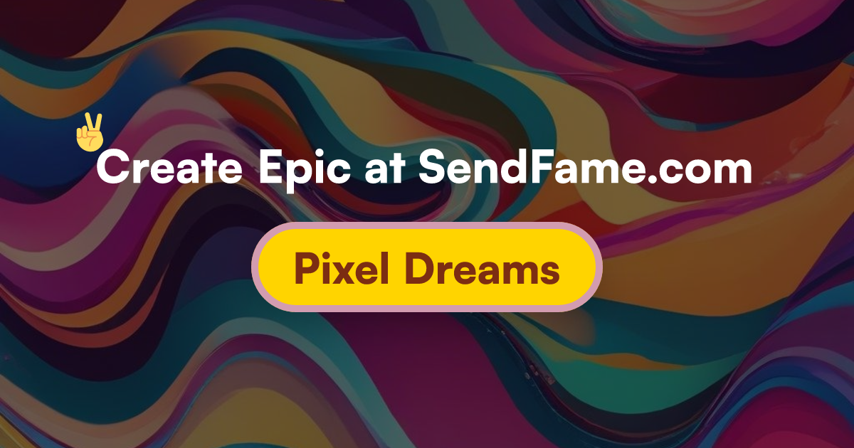 Pixel Dreams | AI Music Generator Studio by SendFame