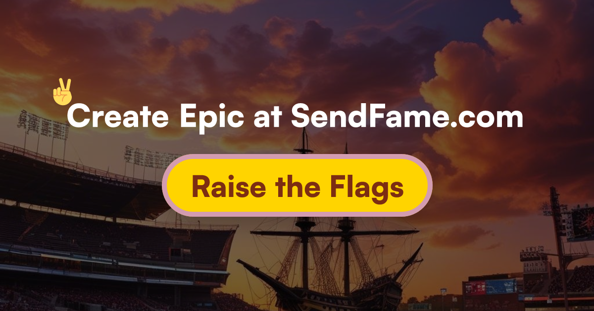 Raise the Flags | AI Music Generator Studio by SendFame