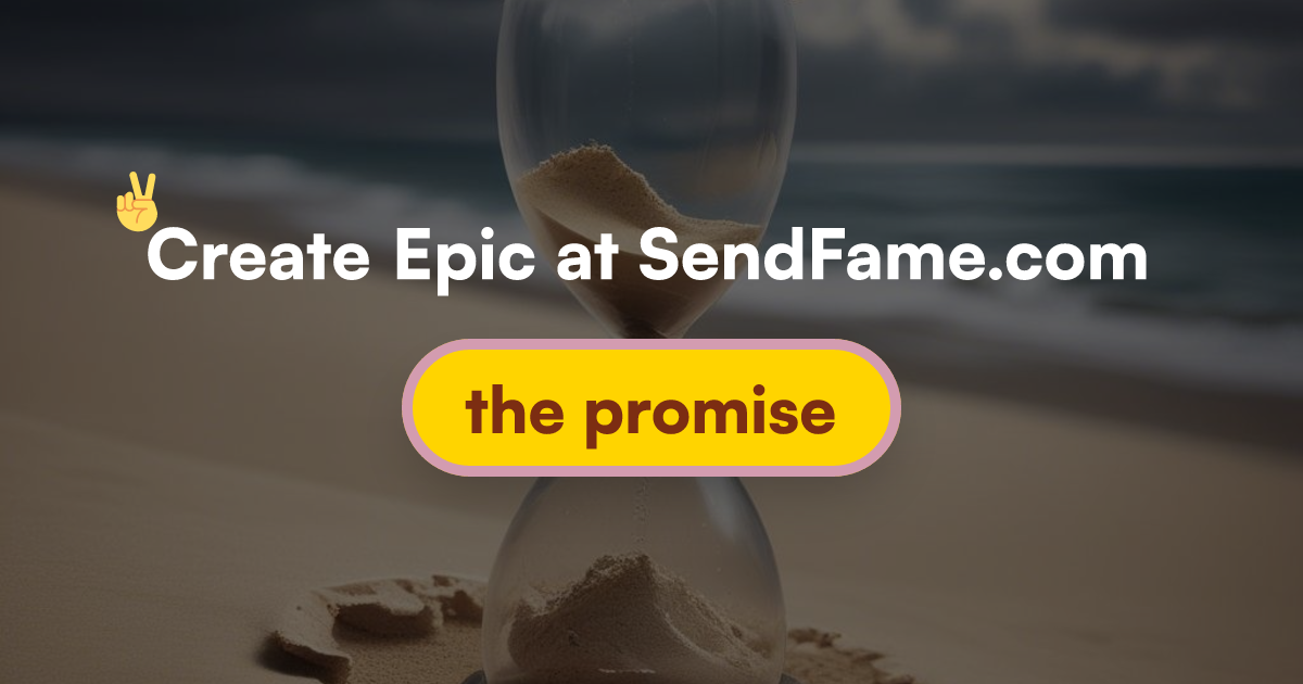 the promise | AI Music Generator Studio by SendFame