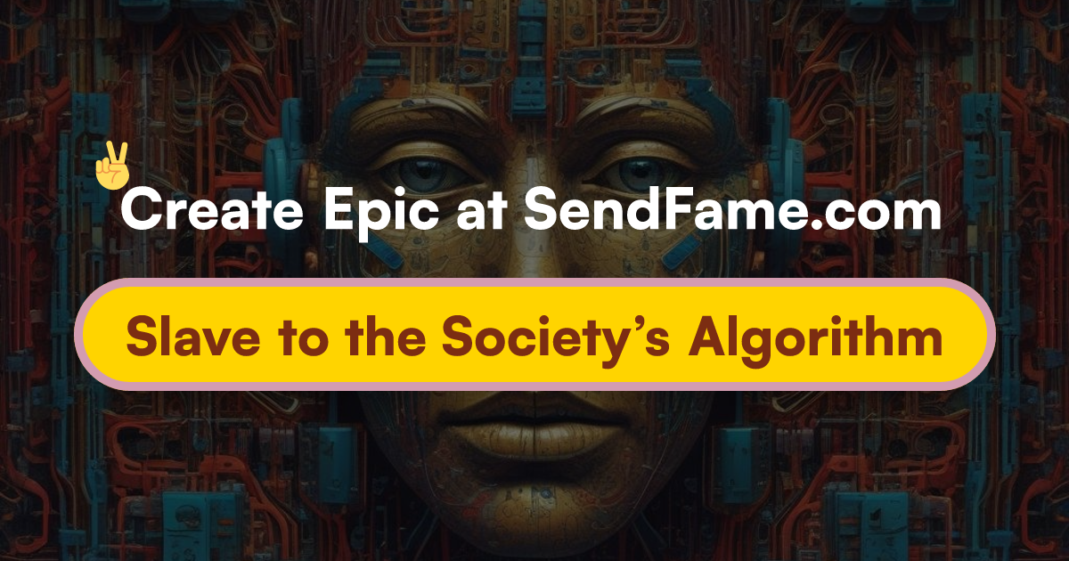 Slave to the Society’s Algorithm | AI Music Generator Studio by SendFame