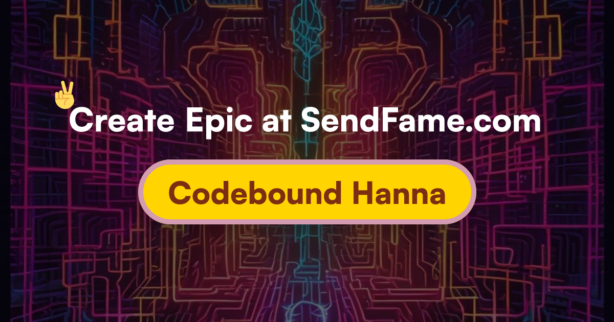 Codebound Hanna | AI Music Generator Studio by SendFame