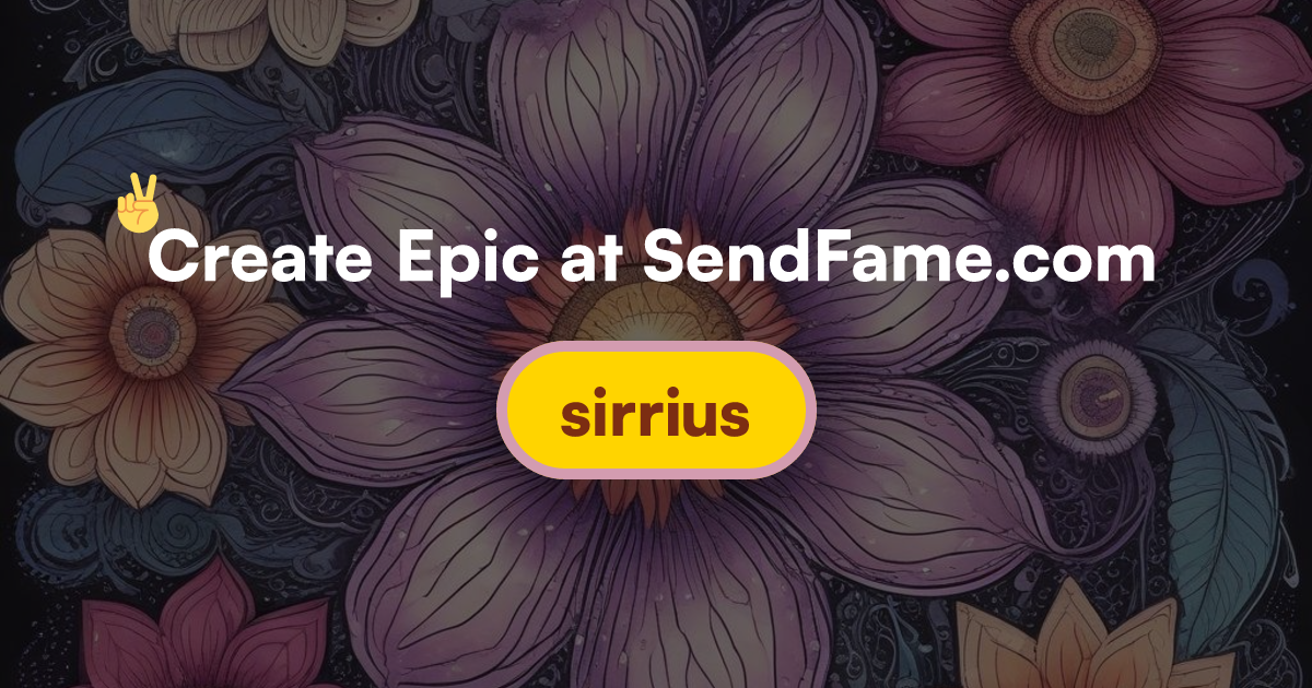 sirrius | AI Music Generator Studio by SendFame