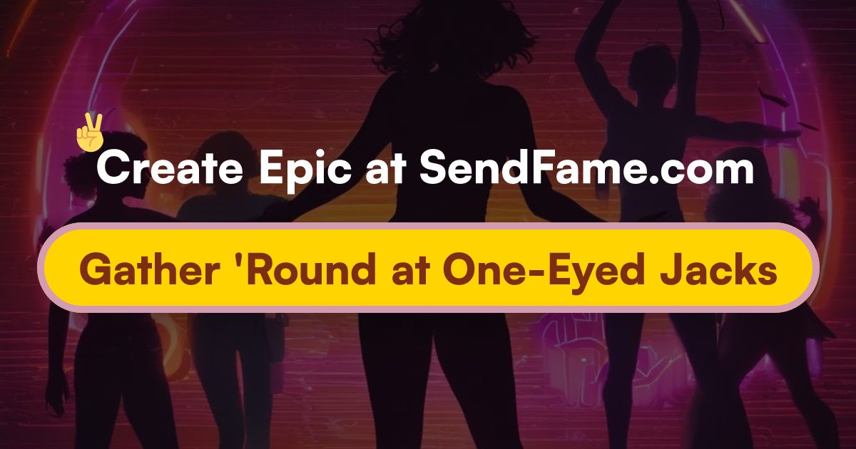 Gather 'Round at One-Eyed Jacks | AI Music Generator Studio by SendFame