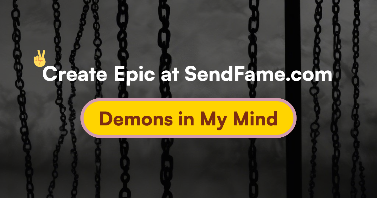 Demons in My Mind | AI Music Generator Studio by SendFame