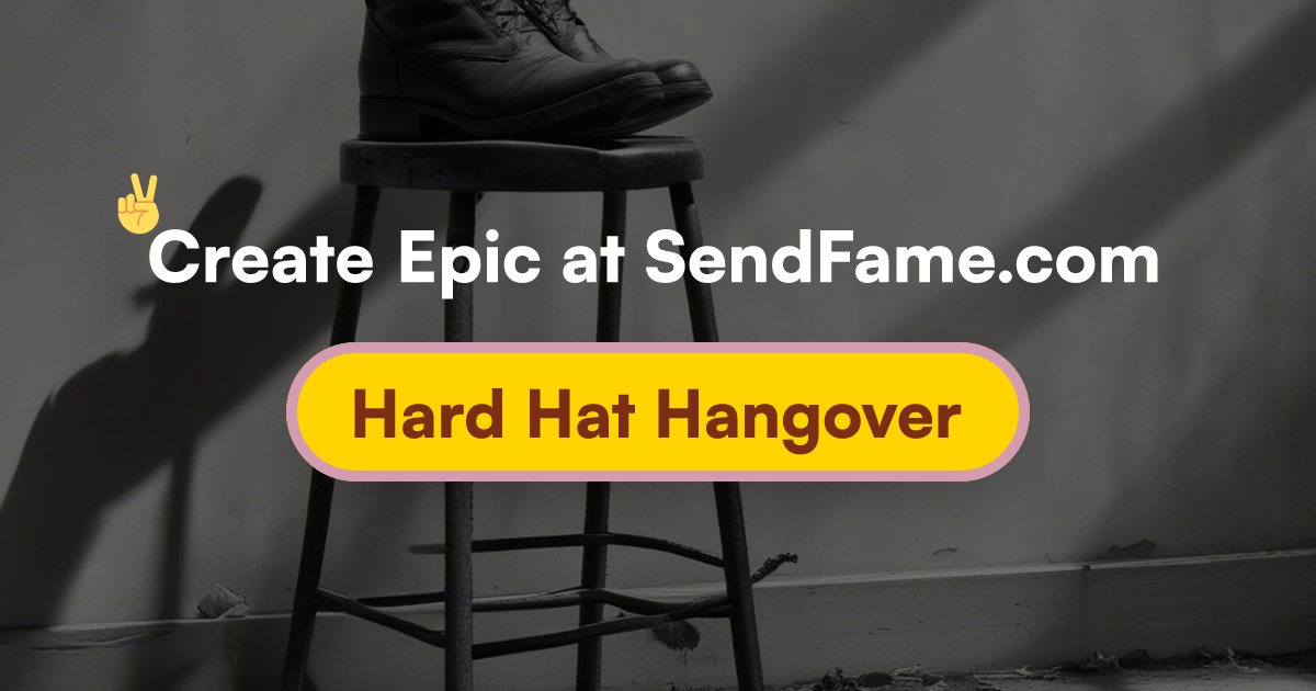Hard Hat Hangover | AI Music Generator Studio by SendFame