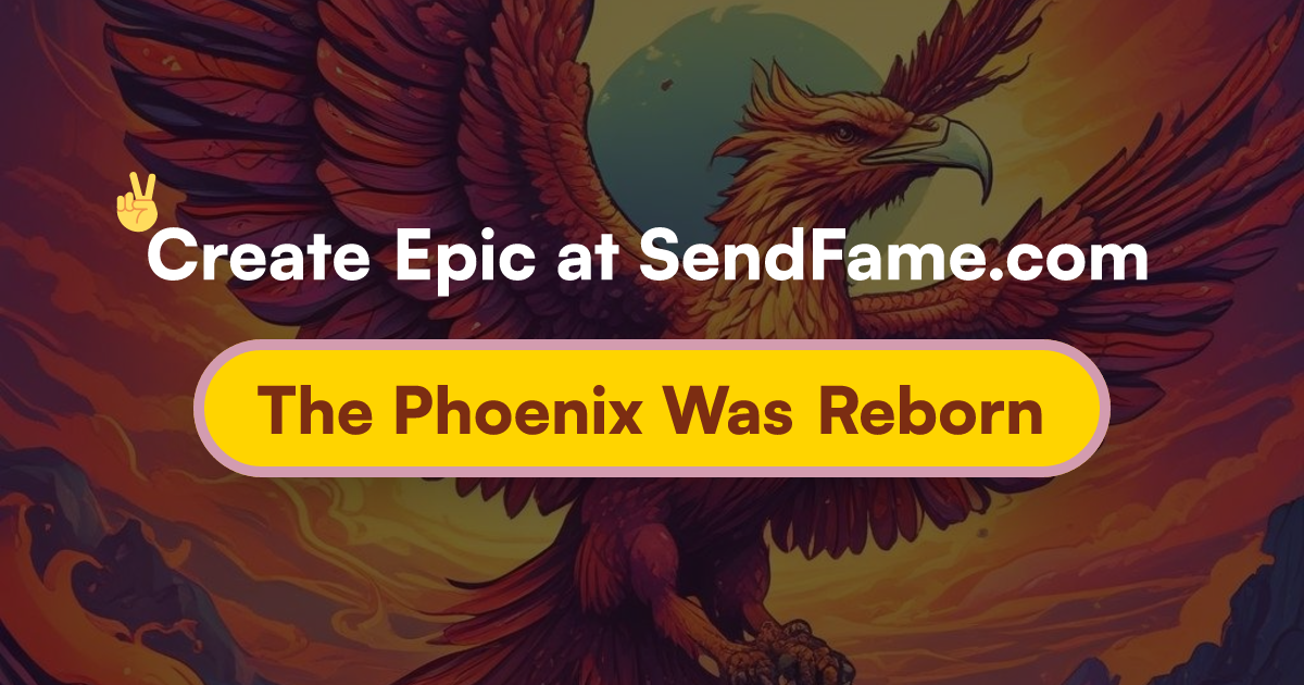 The Phoenix Was Reborn | AI Music Generator Studio by SendFame