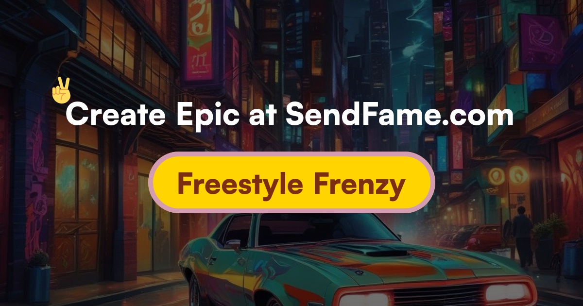 Freestyle Frenzy | AI Music Generator Studio by SendFame