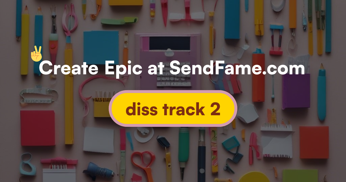 diss track 2 | AI Music Generator Studio by SendFame