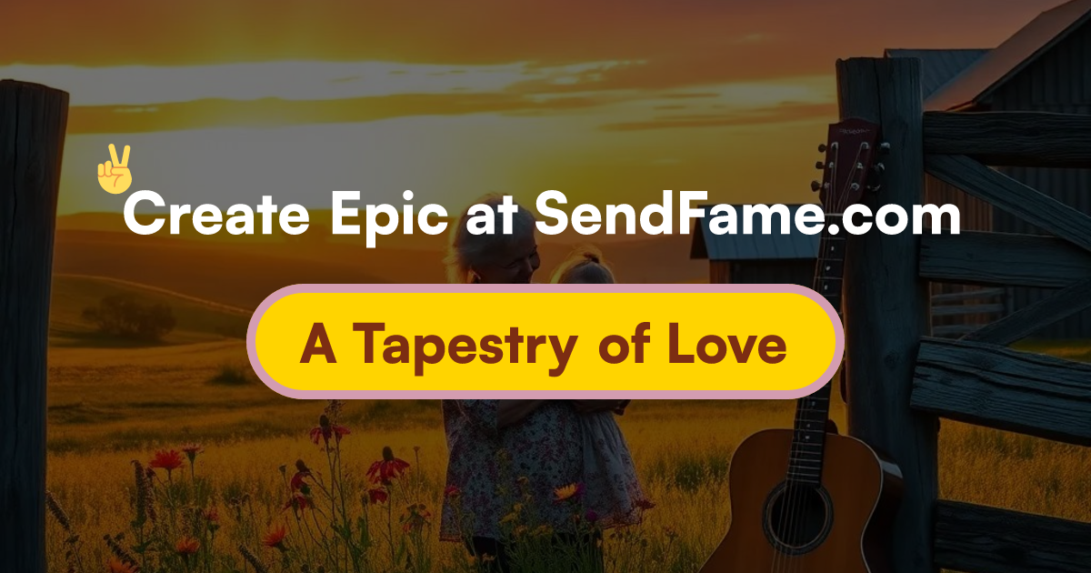 A Tapestry of Love | AI Music Generator Studio by SendFame