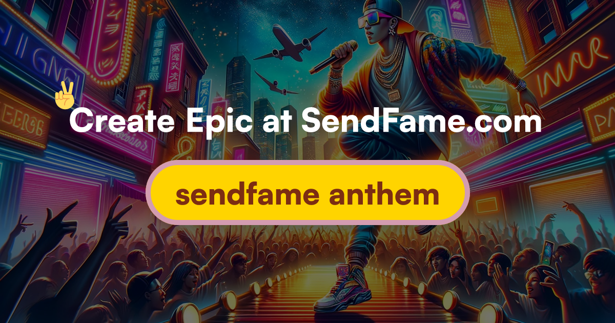 sendfame anthem | AI Music Generator Studio by SendFame