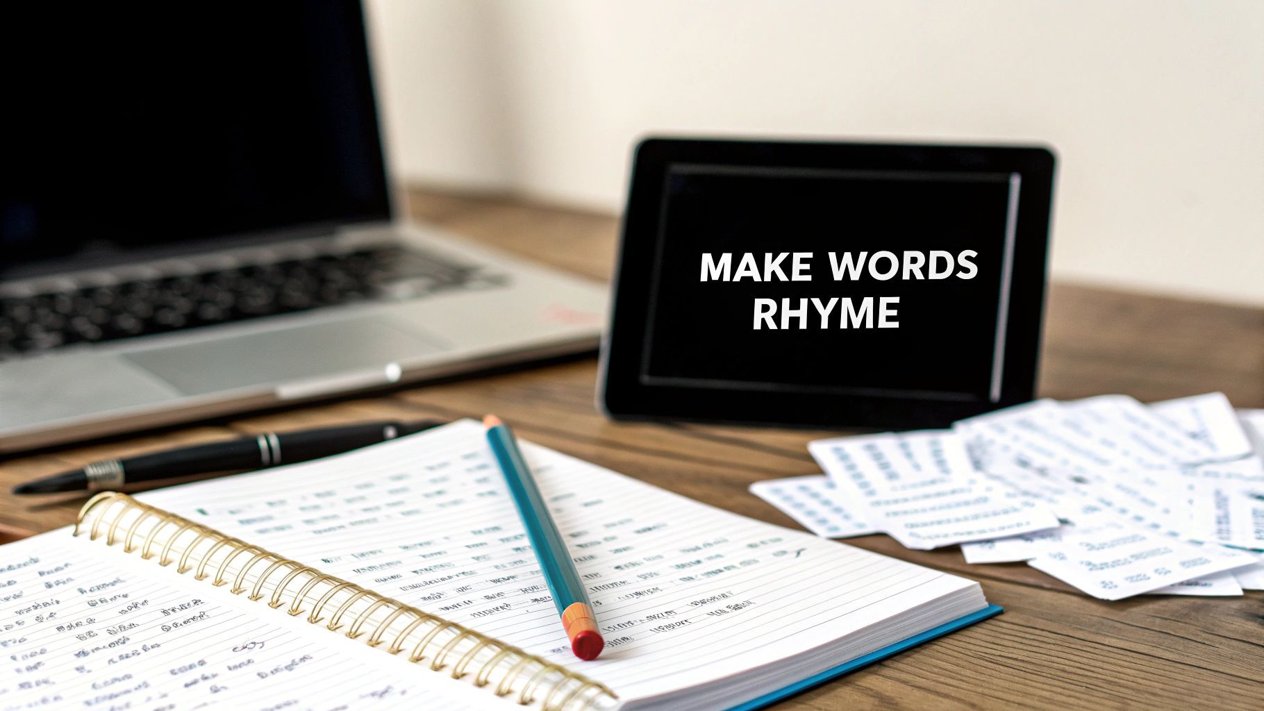 A Creative Guide to Make Words Rhyme