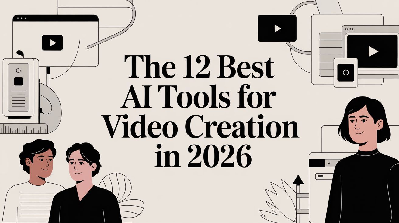 The 12 Best AI Tools for Video Creation in 2026